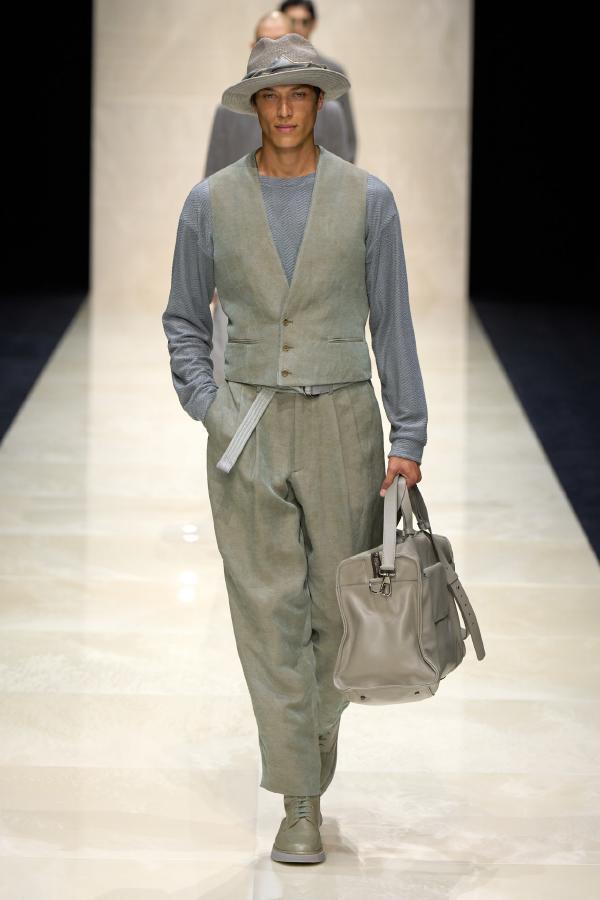 Giorgio Armani Spring 2025 Menswear collection - Fashionela