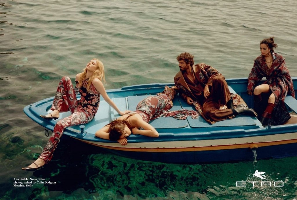 Etro explores Homeric myths in the new Fall 2024 campaign - Fashionela