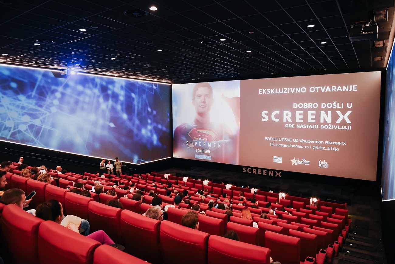 A Revolution in Movie Watching: ScreenX Arrives in Belgrade! - Fashionela
